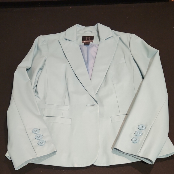 Bernardo | Jackets & Coats | Bernardo Mint Green Leather Jacket ...